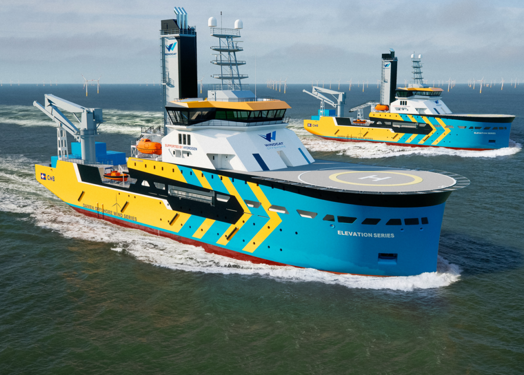 Windcat Workboats orders additional hydrogen-powered CTVs - Offshore Energy
