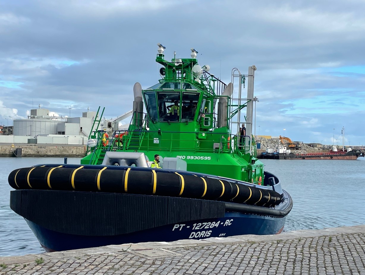 Damen's eco-friendly tugs boost sustainability at one of Portugal's ...