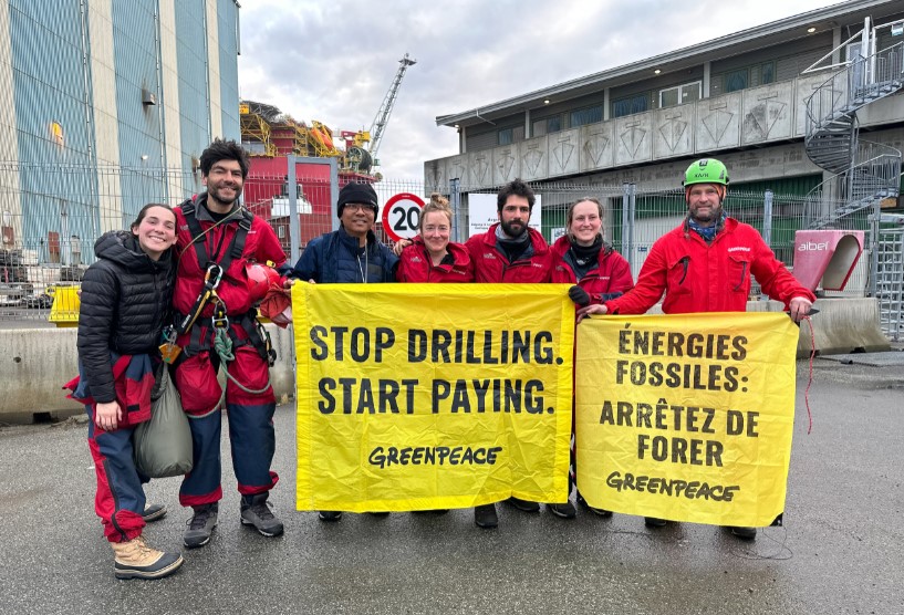 Greenpeace activists end 13-day occupation of Shell's oil platform ...