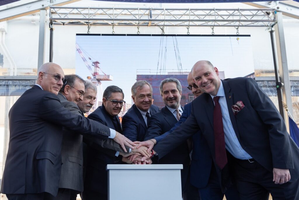 MSC's 2nd eco-friendly Explora cruise ship hits construction milestone ...
