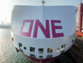 Watch: The world's largest ship equipped with a wind deflector turns ...