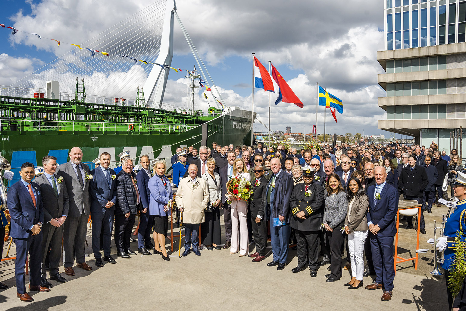 Methanol-fuelled Stena Promise christened - Offshore Energy
