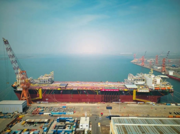 Chinese shipbuilder delivers MODEC’s new giant FPSO destined for ...