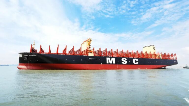 MSC takes delivery of another sea behemoth, expanding the elite club of ...
