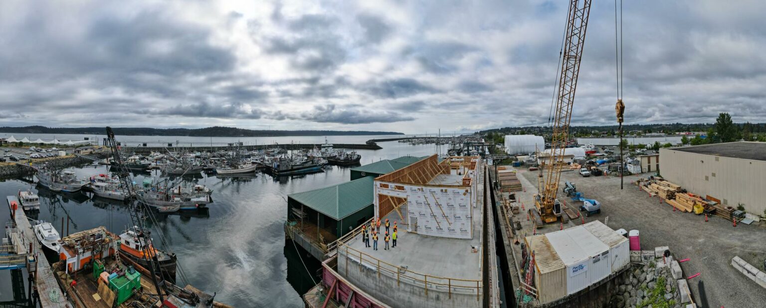 Kitimat LNG: Construction of a floating tugboat maintenance facility ...
