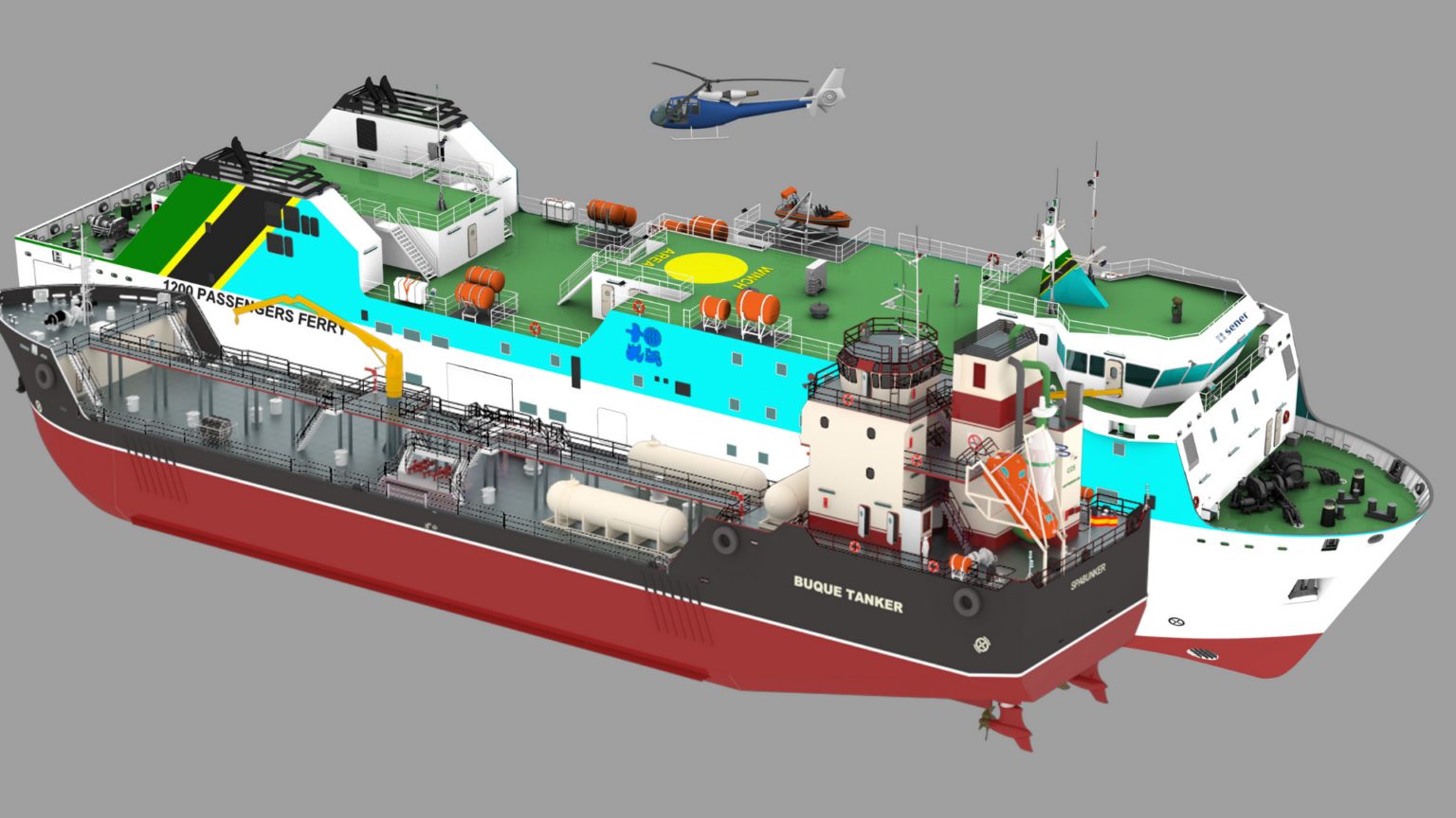Sener designs two LNG-powered ships with CCS for Grona Shipping ...
