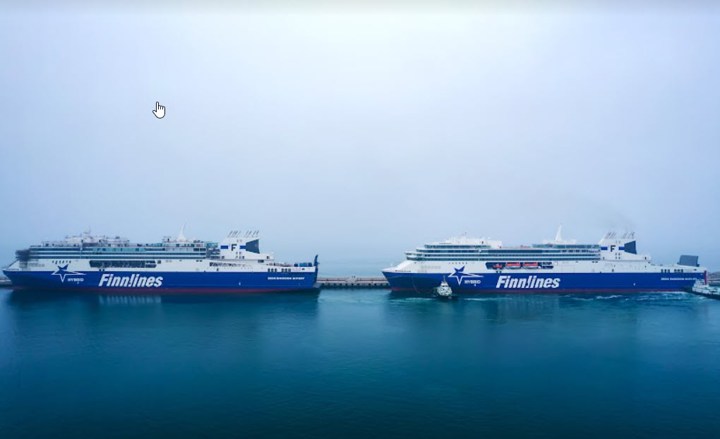 Finnlines takes delivery of 1st hybrid Superstar Ro-Pax vessel ...