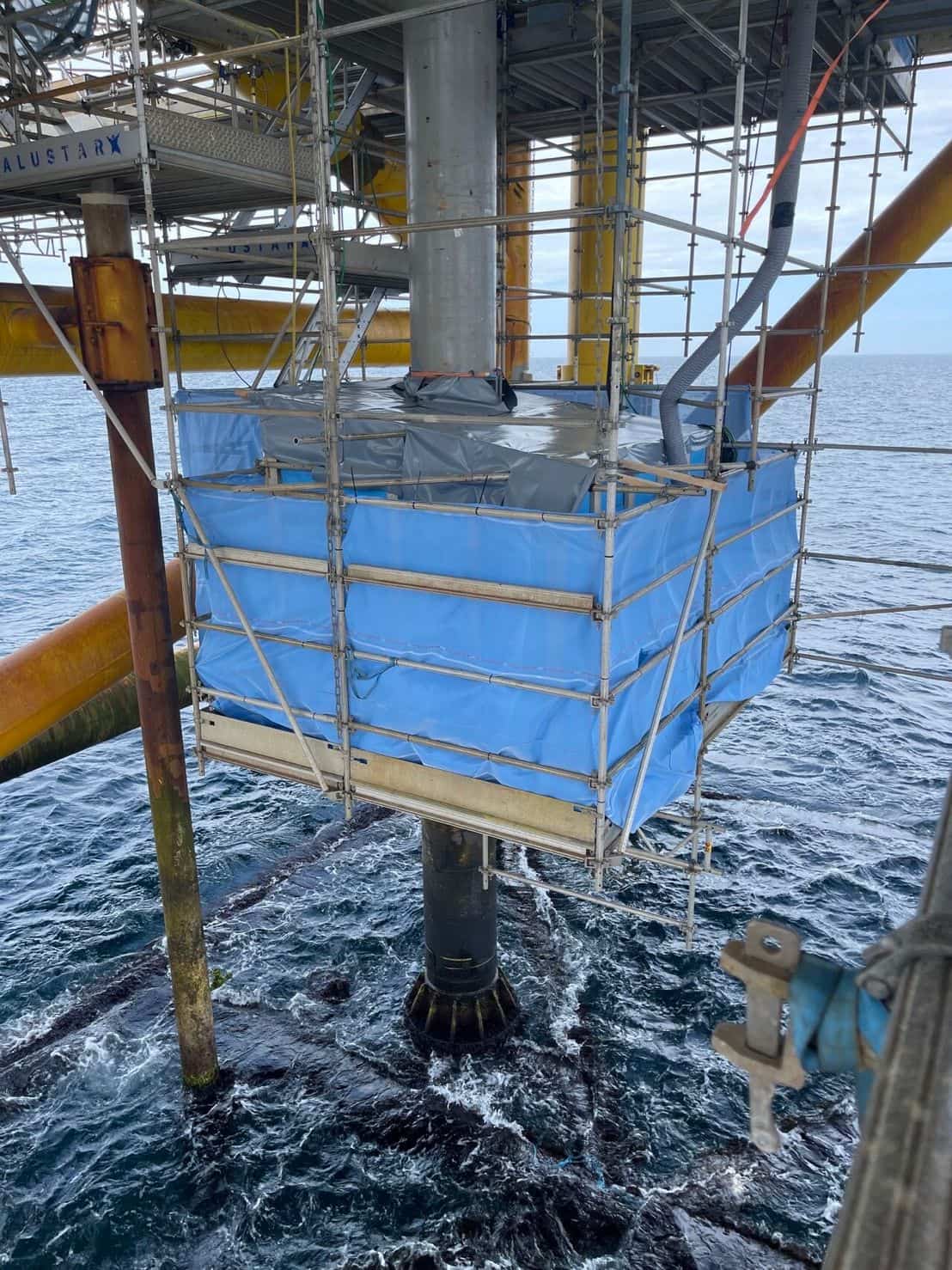 Tyra II takes one step closer to first gas - gallery - Offshore Energy