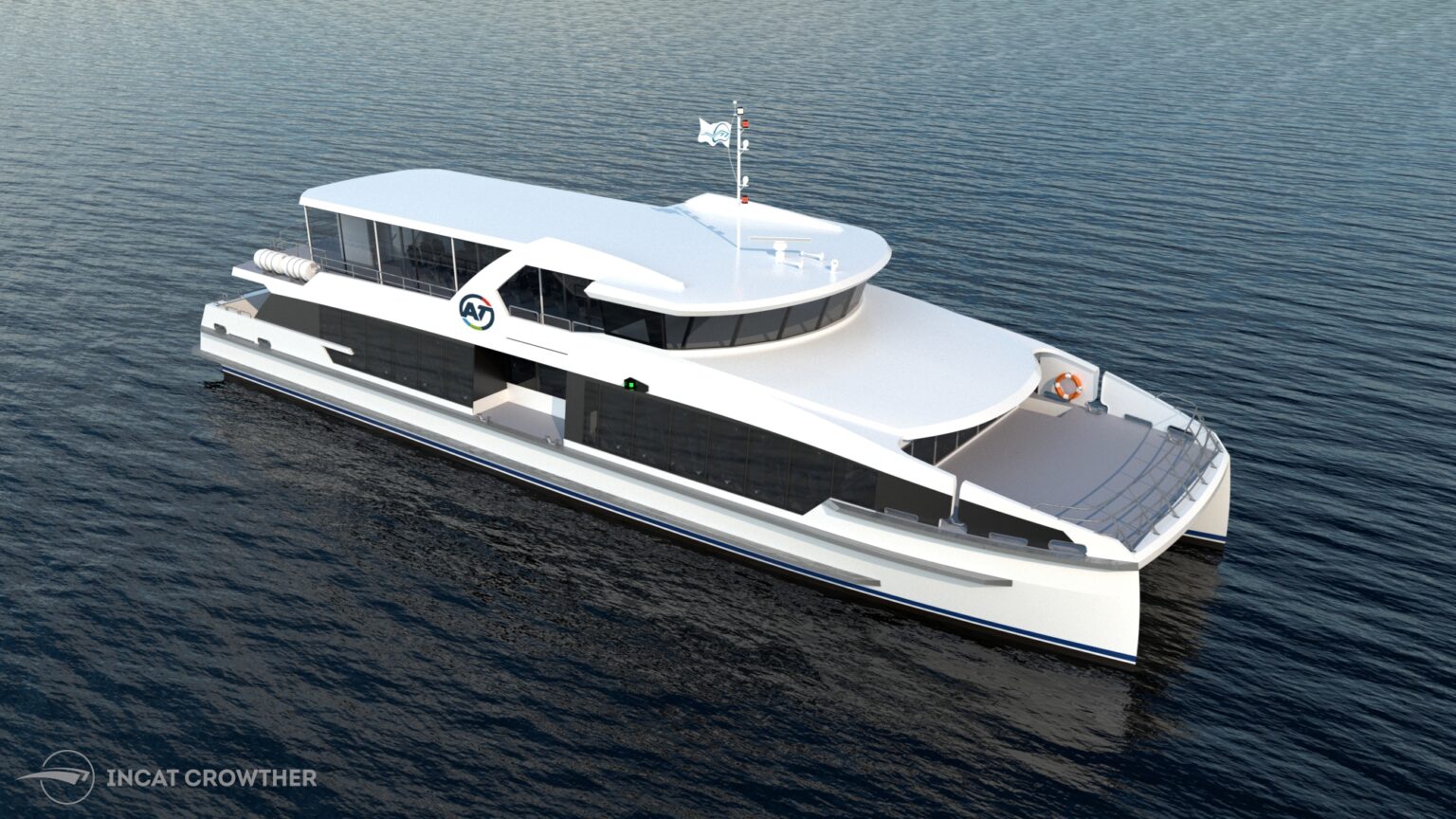 Incat Crowther to design electric hybrid ferry for Auckland-Devonport ...