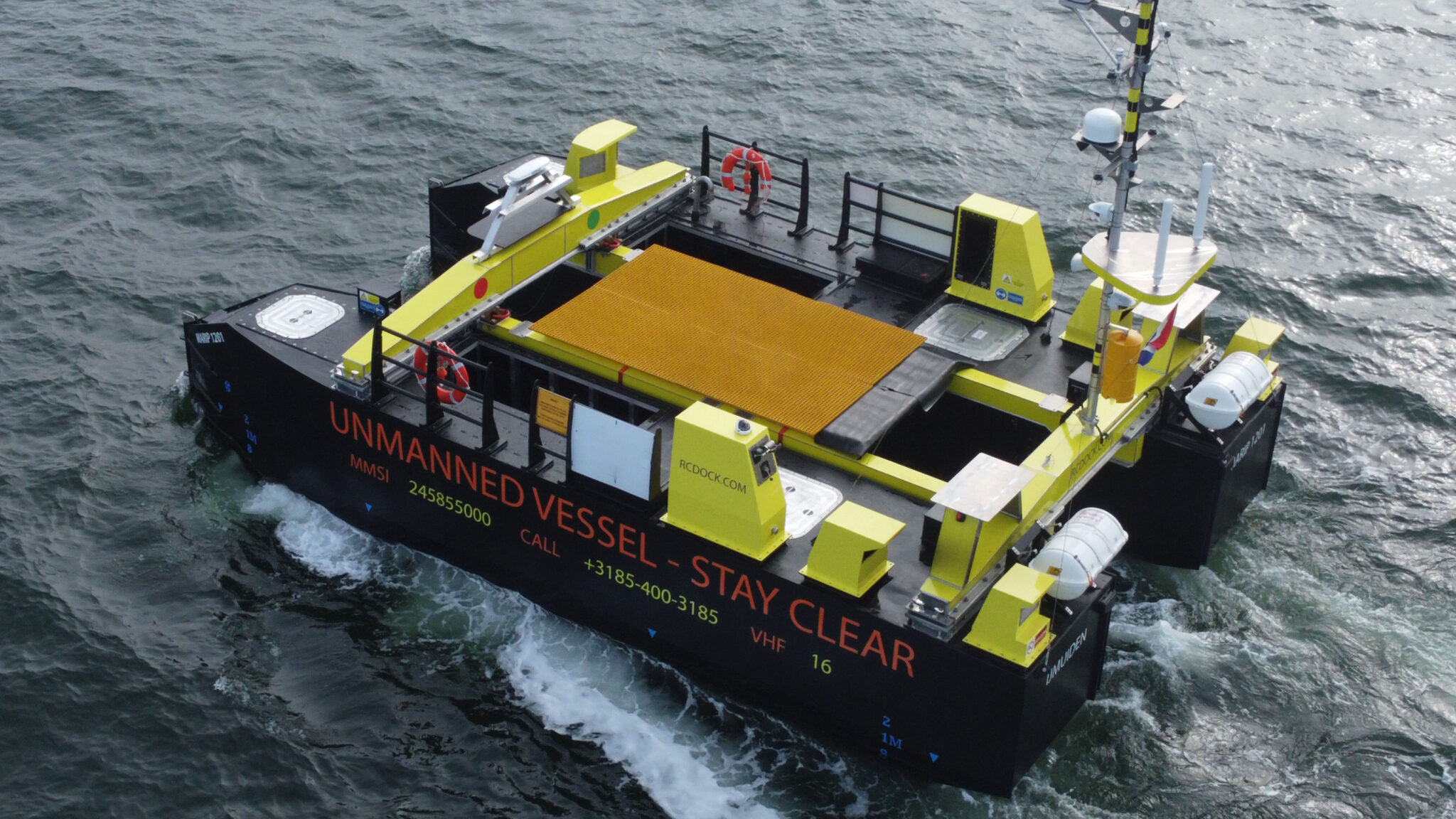 Dutch company's pioneer USV powered by biofuel-hybrid propulsion combo - Offshore Energy