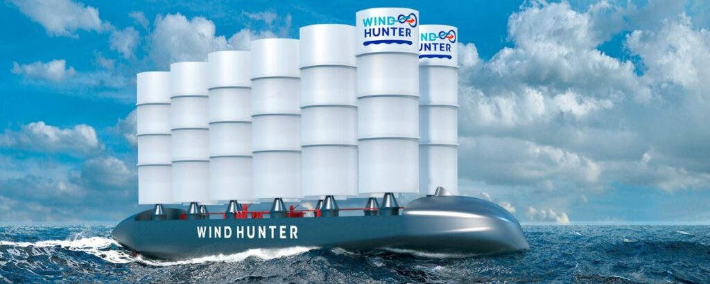 Wind Hunter: MOL to start building wind-sail-fitted hydrogen-producing ...