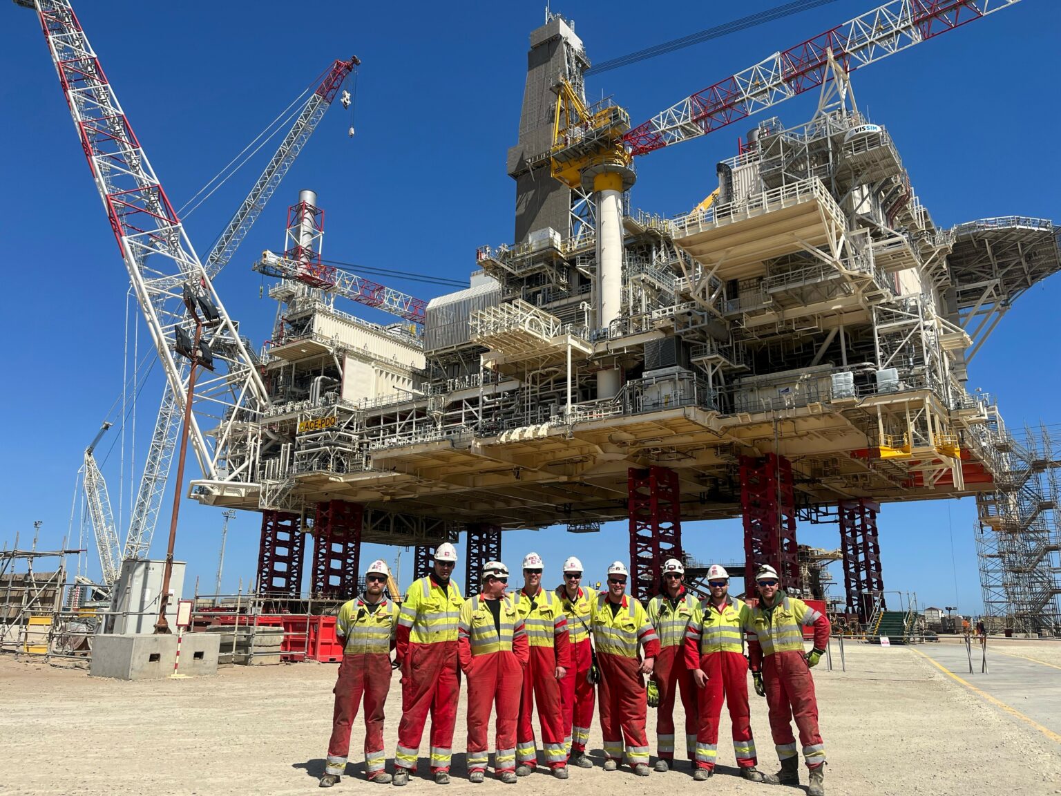 Mammoet done with jacking, load-out and float-over job for BP’s Caspian ...