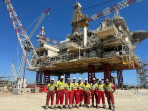 Mammoet done with jacking, load-out and float-over job for BP’s Caspian ...