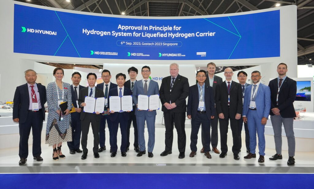 DNV okays HD KSOE’s hydrogen system for liquefied hydrogen carrier - Offshore Energy