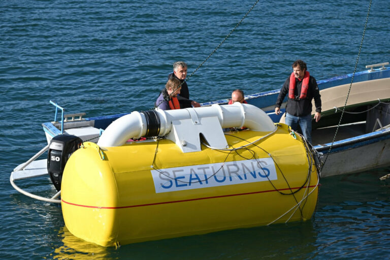 Seaturns launches wave energy demonstrator offshore France - Offshore ...