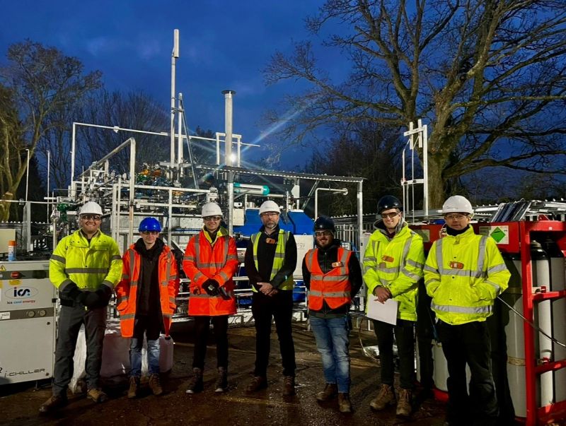 AFC Energy starts its first ammonia-to-hydrogen cracker demonstration ...