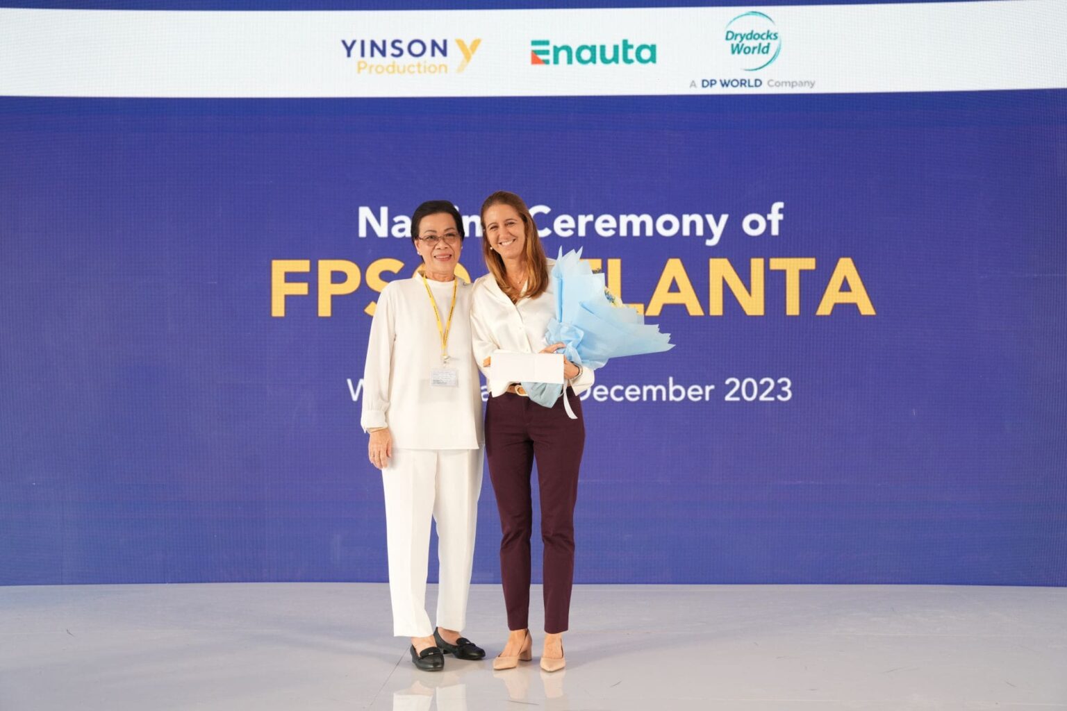New addition to Yinson Production’s FPSO fleet named at Dubai Drydocks ...