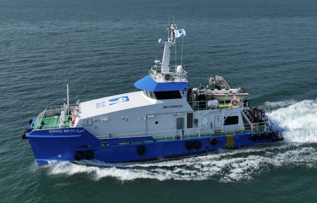 ADNOC's fleet richer for dive support vessel - Offshore Energy