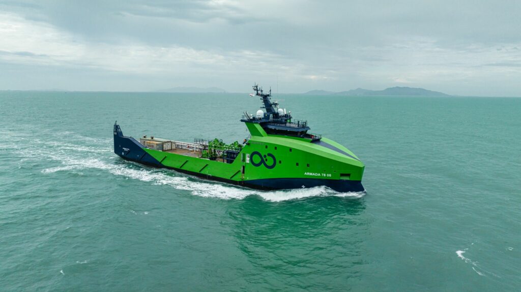Ocean Infinity takes delivery of eighth and final ammonia-ready Armada ...