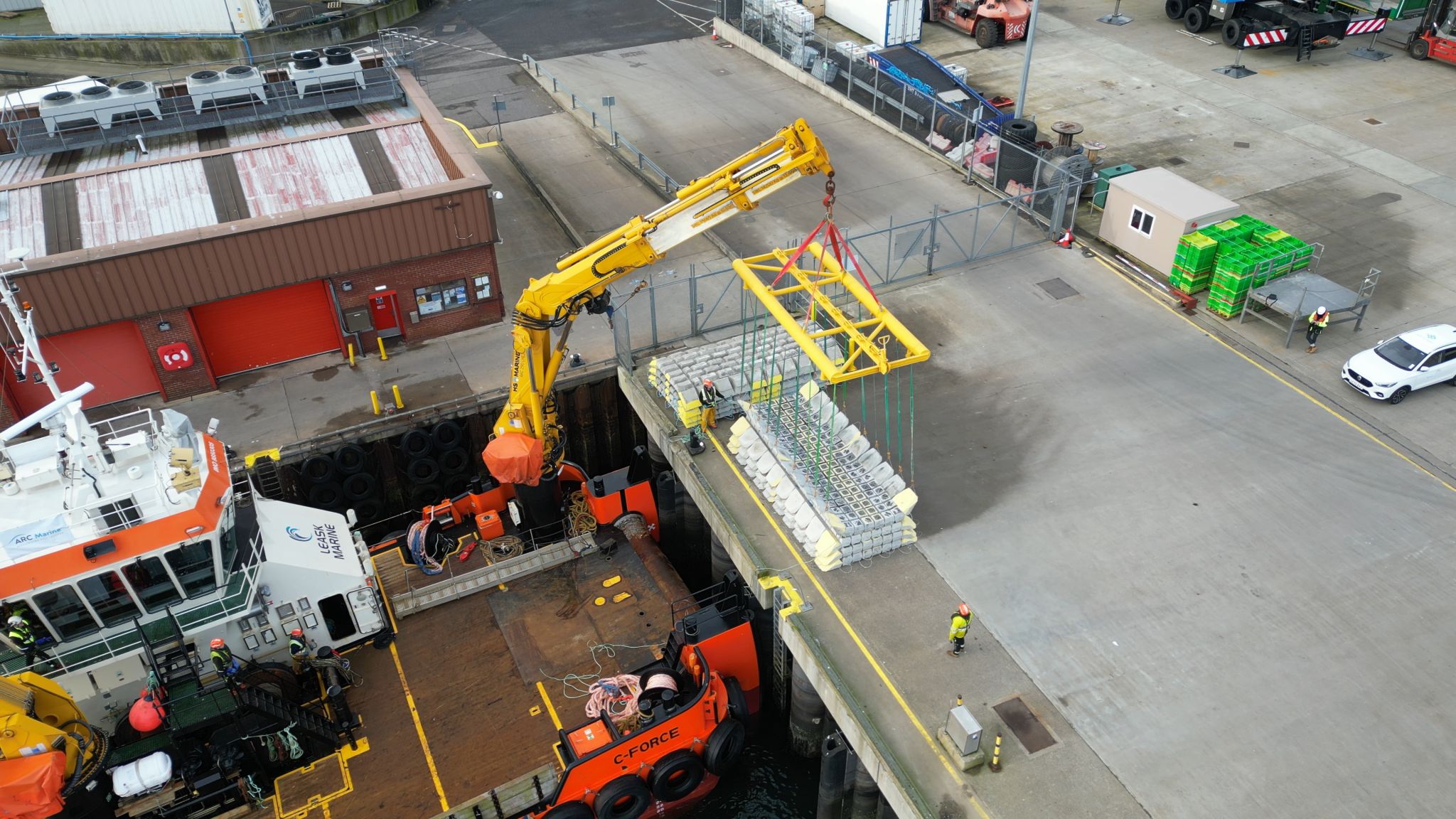 'World-first' eco-friendly cable protection system deployed offshore ...