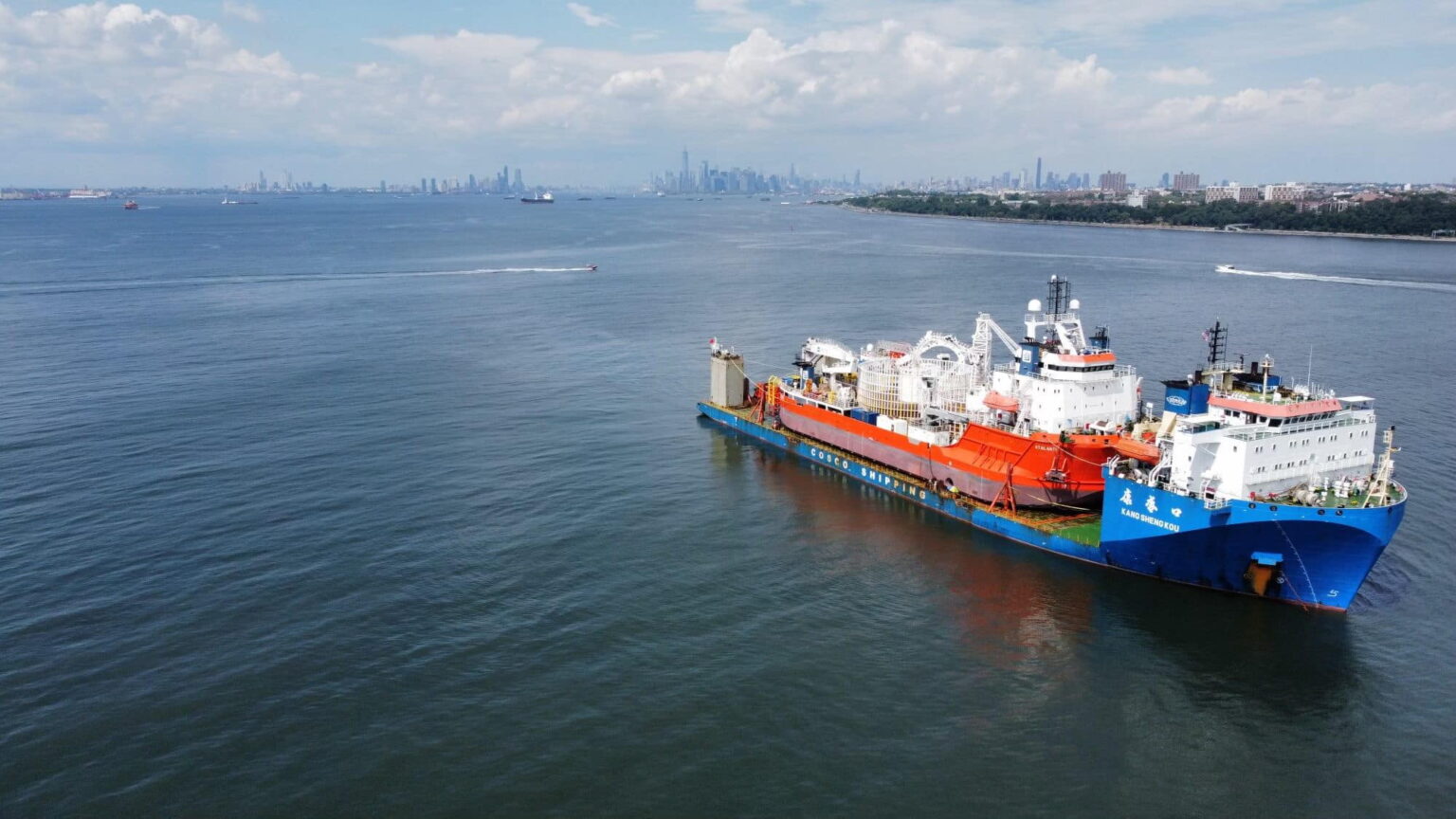 Cable-laying vessel comes to play its part in empowering New York’s $6 ...