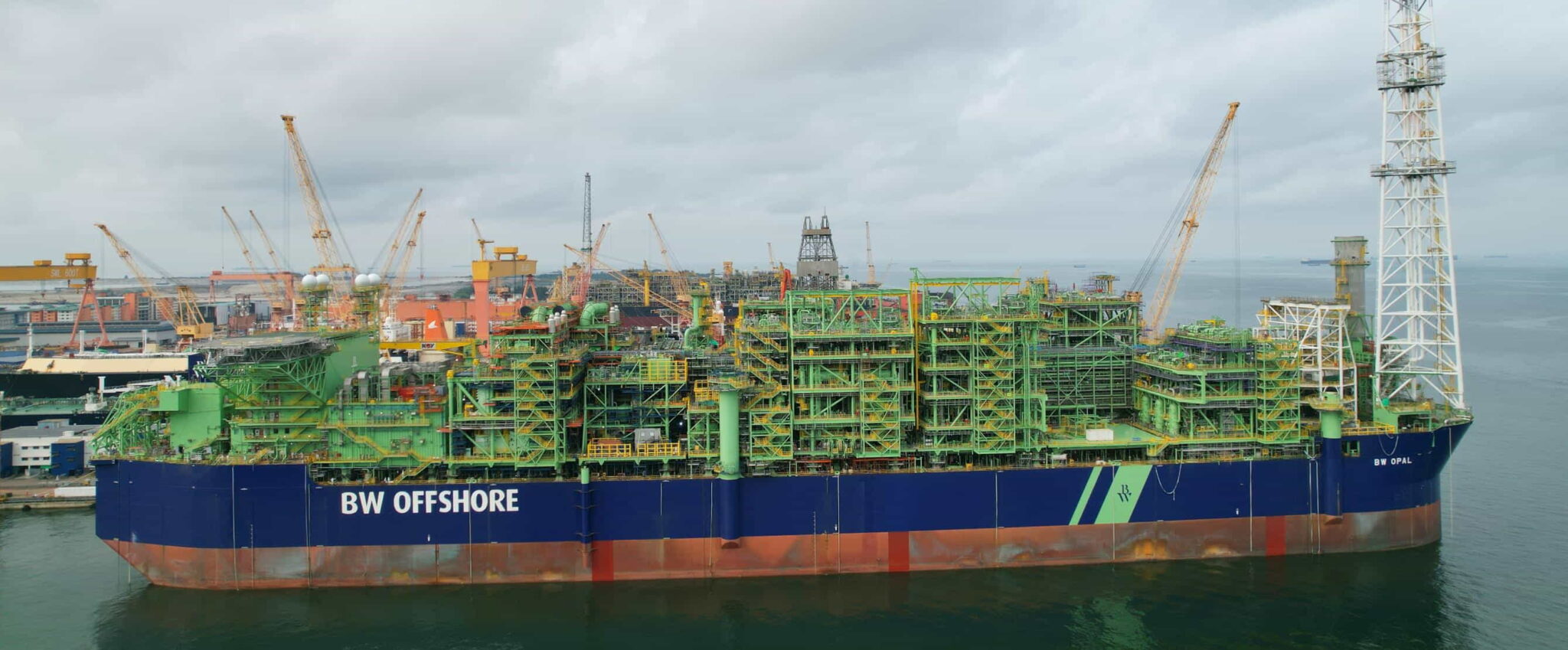 Australia-bound FPSO on track for first gas in 2025 but BW Offshore ...