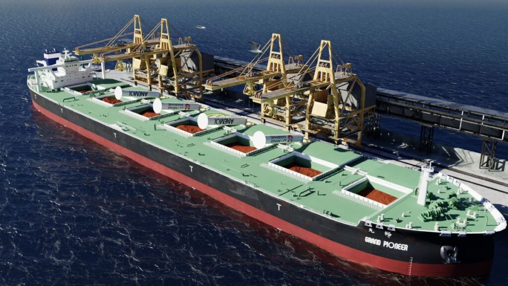 U-Ming opts for Anemoi rotor sails on ore carrier, eyes up to 12% fuel ...