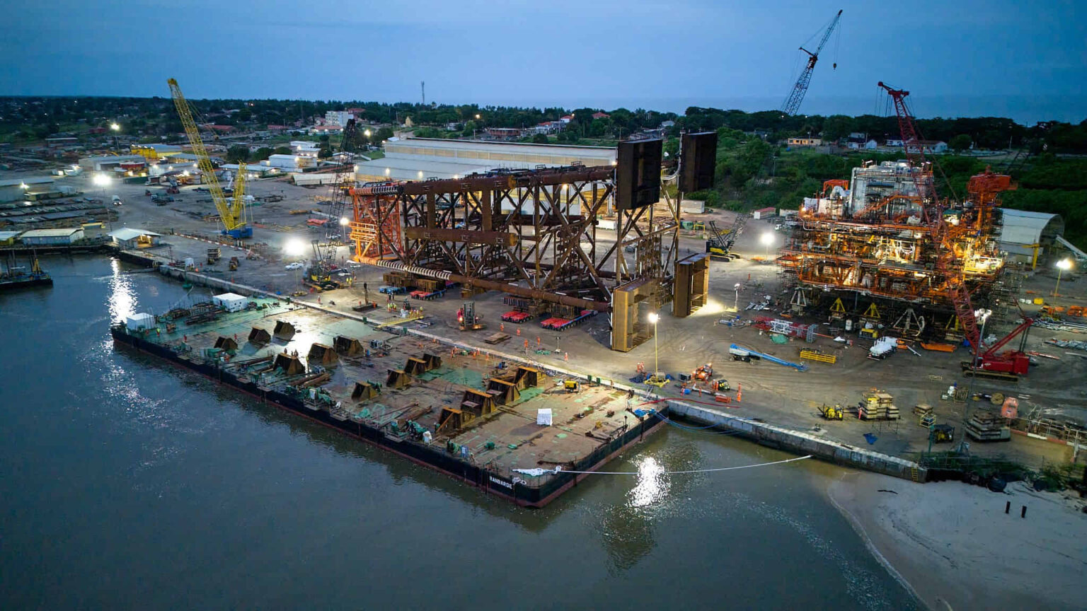 Saipem unveils platform construction milestone for Angola's 'pioneering ...