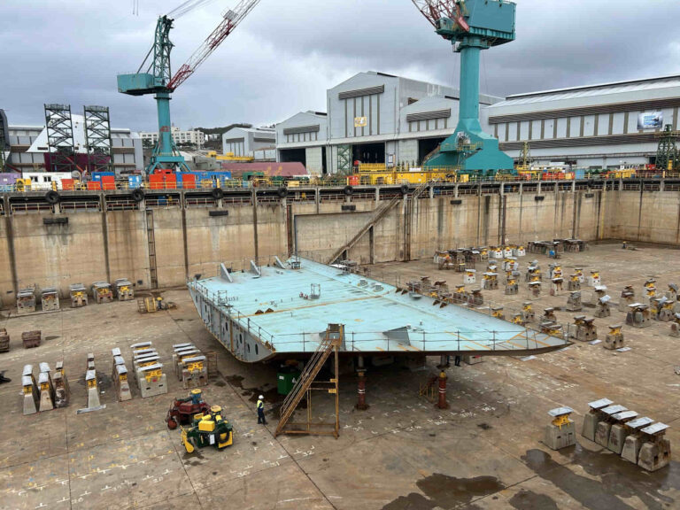 FSRU hull starts taking shape with keel-laying milestone out of the way ...