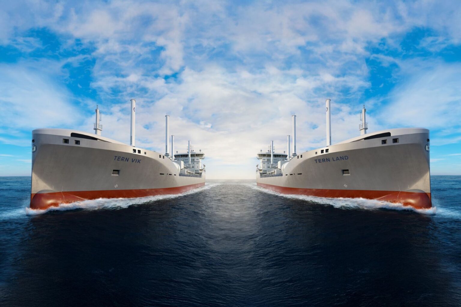 Terntank's wind/methanol-ready hybrid tanker duo named in China ...