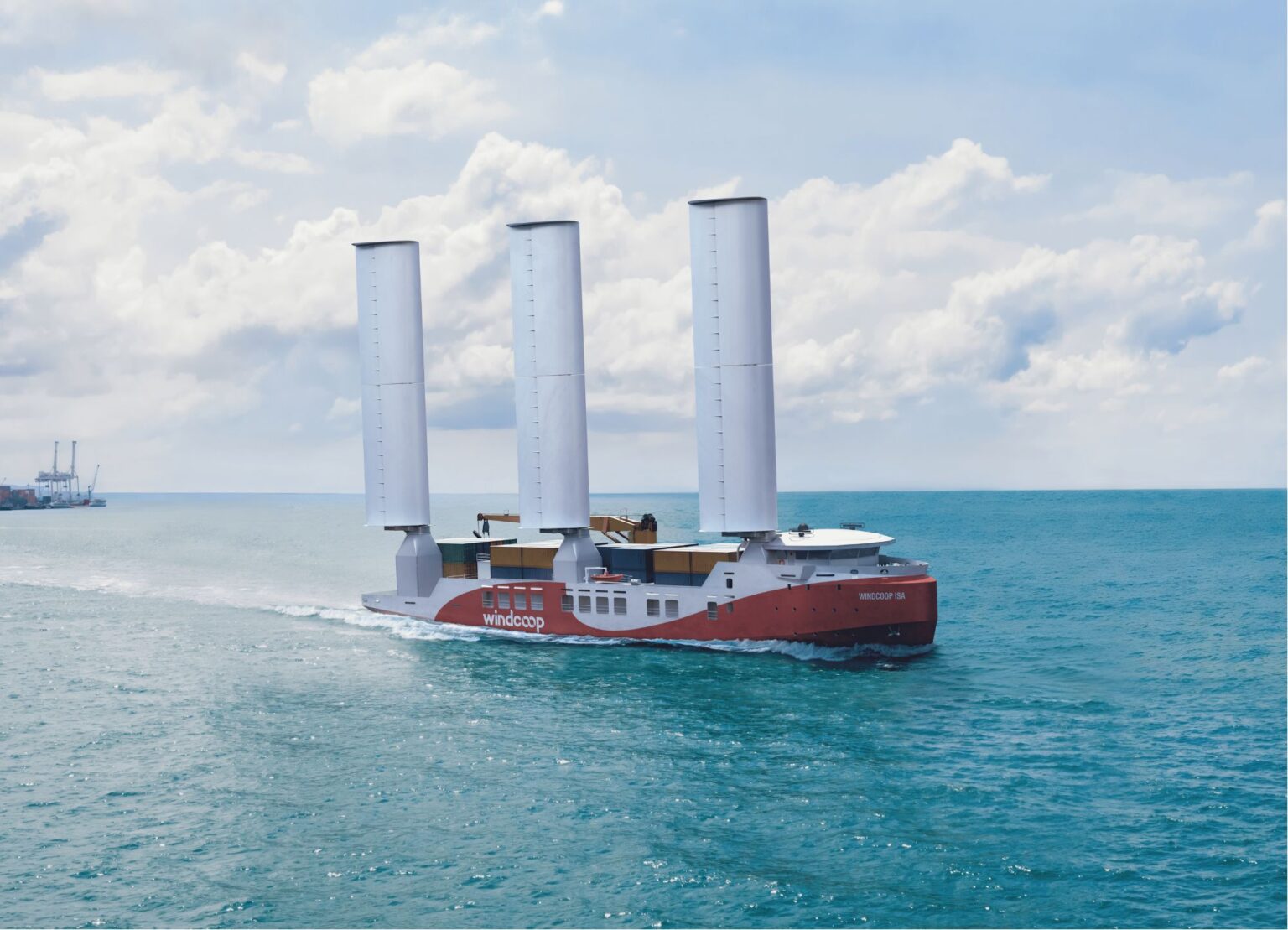 RMK Marine to build 'world's first' sail-assisted boxship