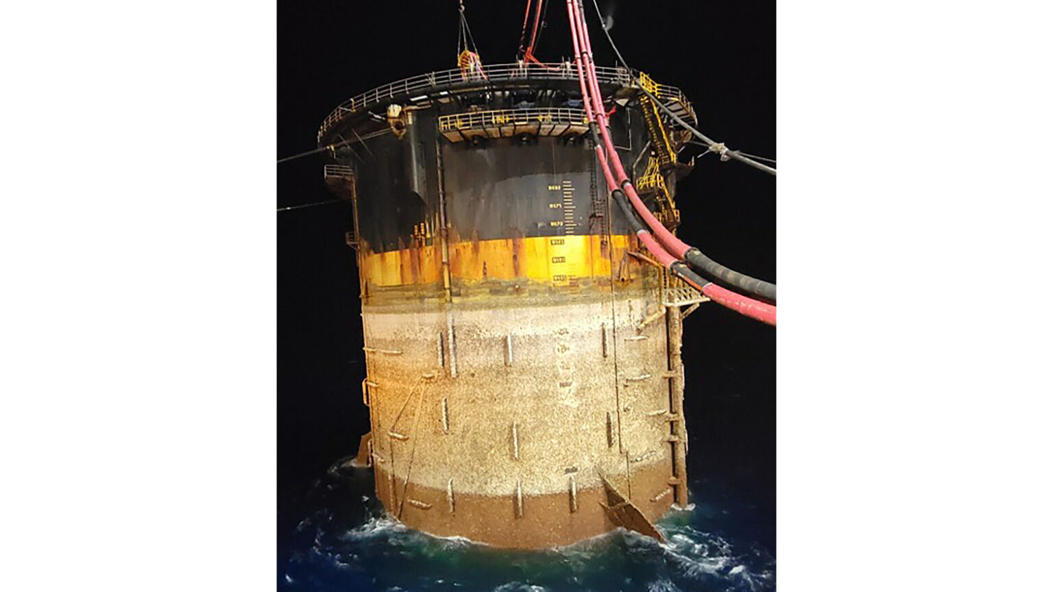 Genesis in action: Oil platform comes back to life as artificial reef ...