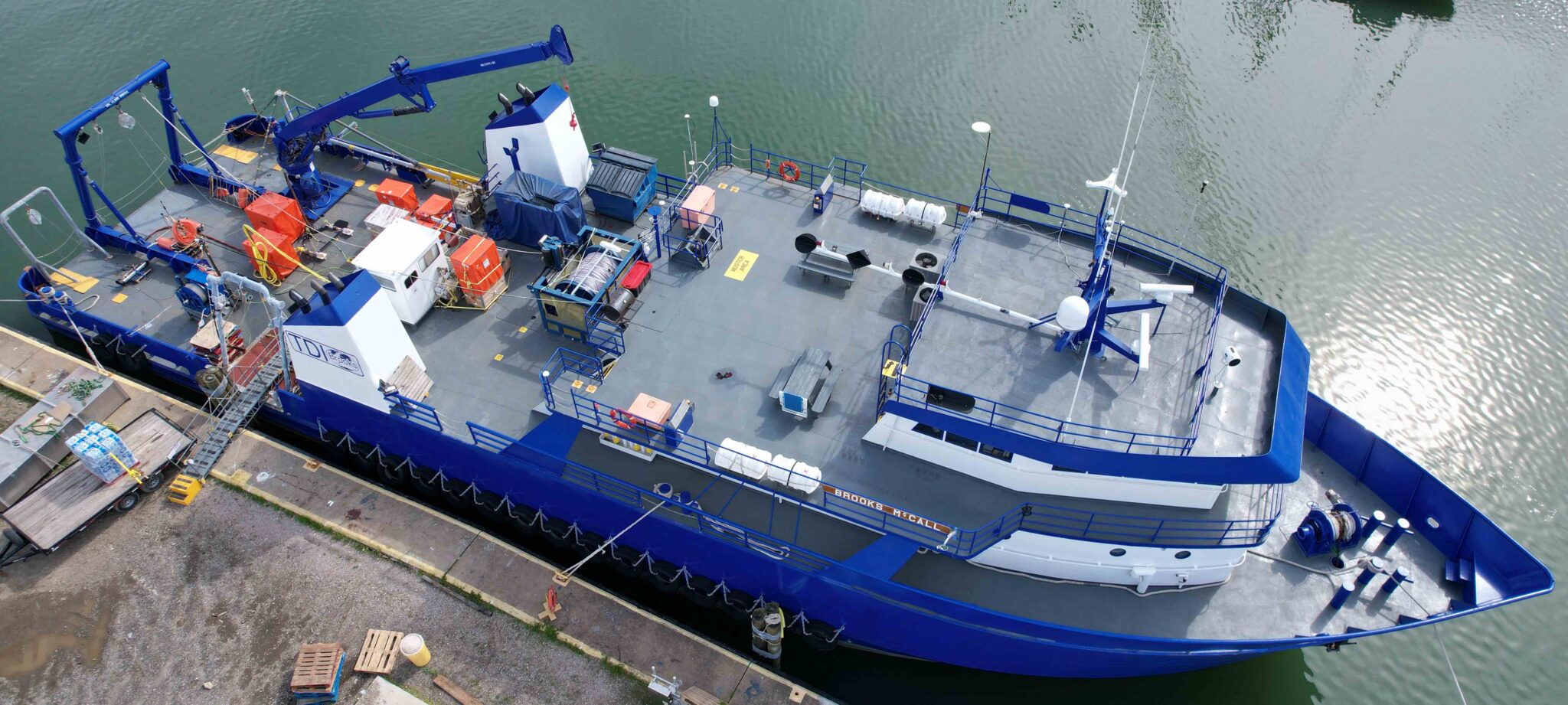 TDI-Brooks’ vessel prepping for upcoming survey gig in Caribbean ...