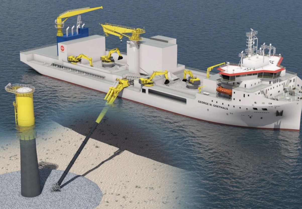 Jan De Nul orders rock installation vessel for protection of subsea ...