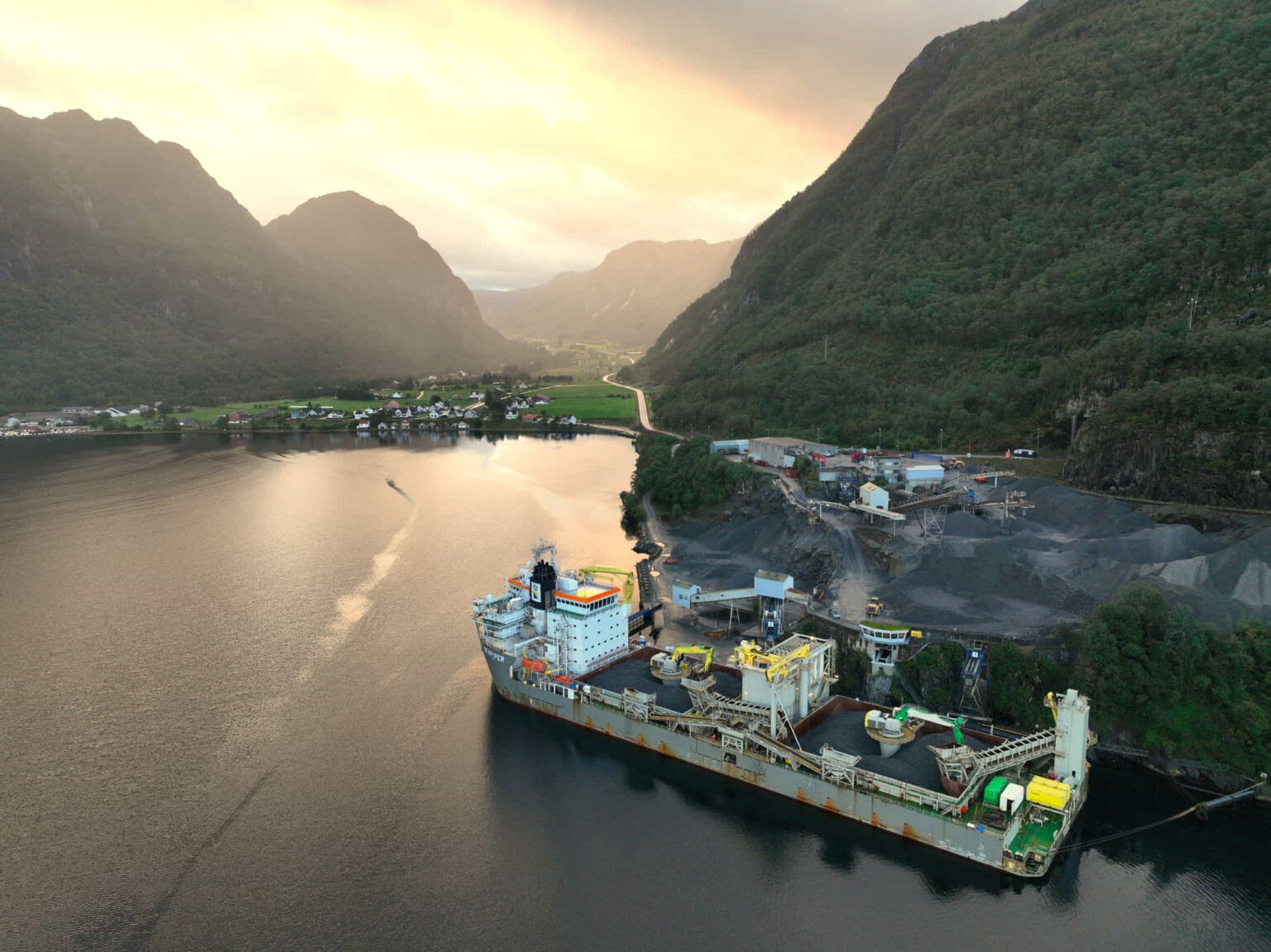 Boskalis’ subsea rock installation vessel kicks off its first European ...