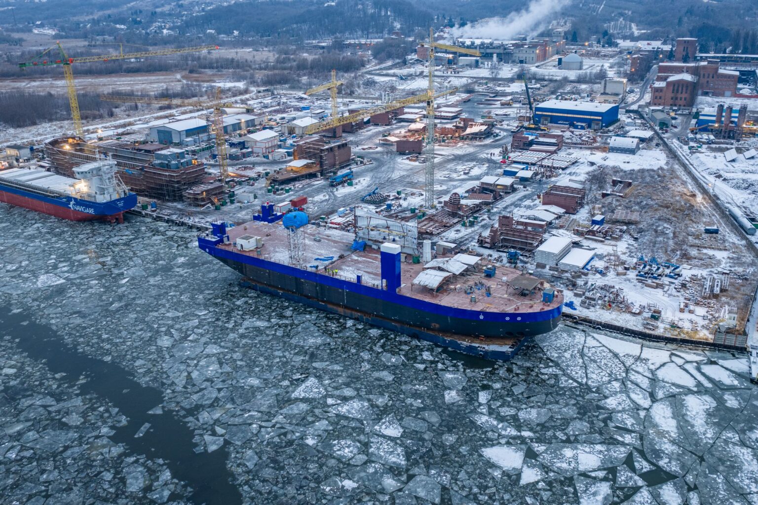 From Poland to Netherlands: Hull of N-Sea's new cable layer launched ...