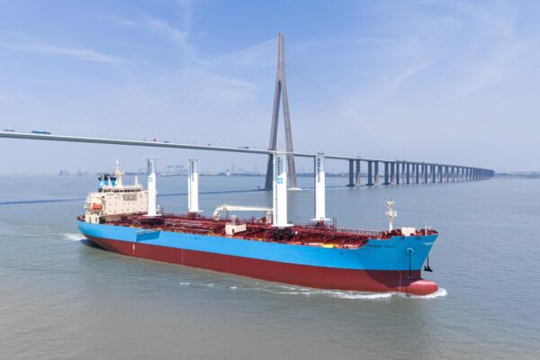 Second Maersk Tankers vessel fitted with Spain-made suction sails ...